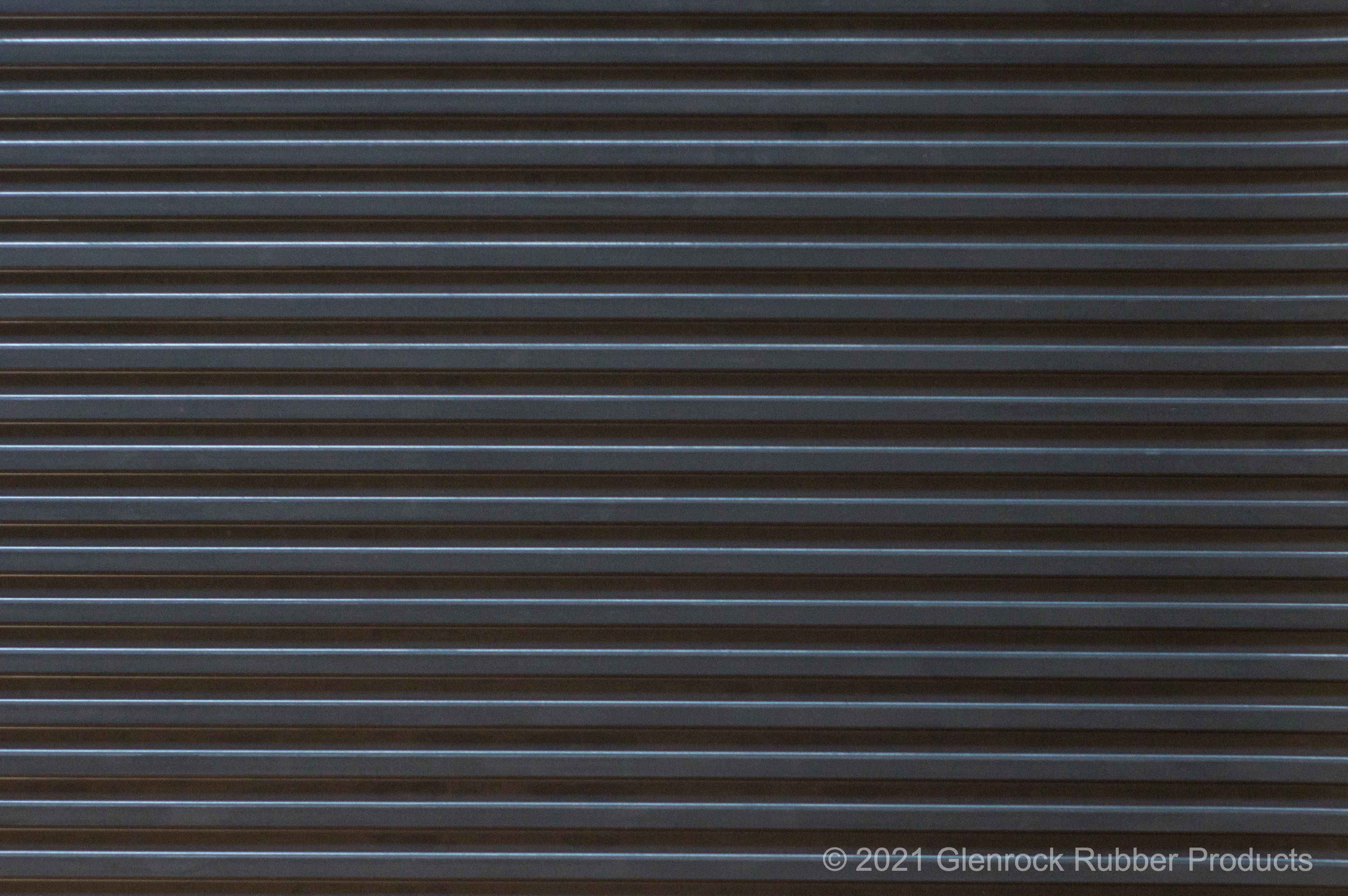 Rubber Sheeting : Wide Rib Sheeting | Glenrock Rubber Products